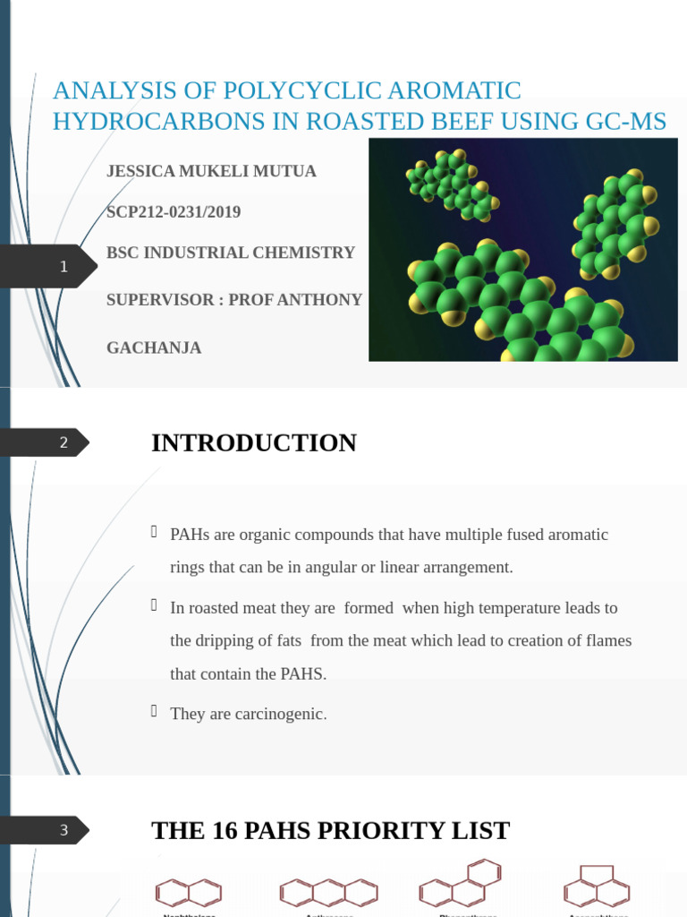 Pahs Presentation (Jessica) | PDF | Polycyclic Aromatic Hydrocarbon ...