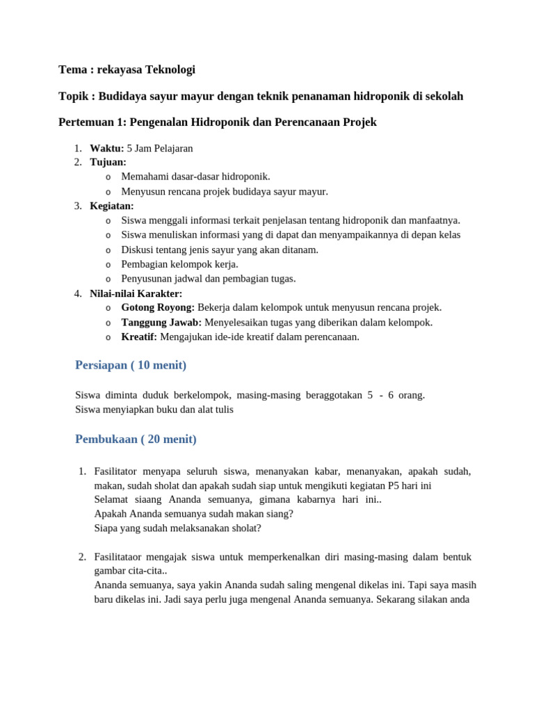 MODUL REKAYASA TEKNOLOGI FASE F KLS XII 25 Juli-1 | PDF