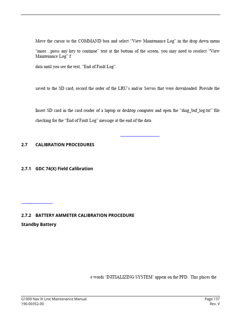 Battery Ammeter Calibration Procedure | PDF | Computer Engineering ...