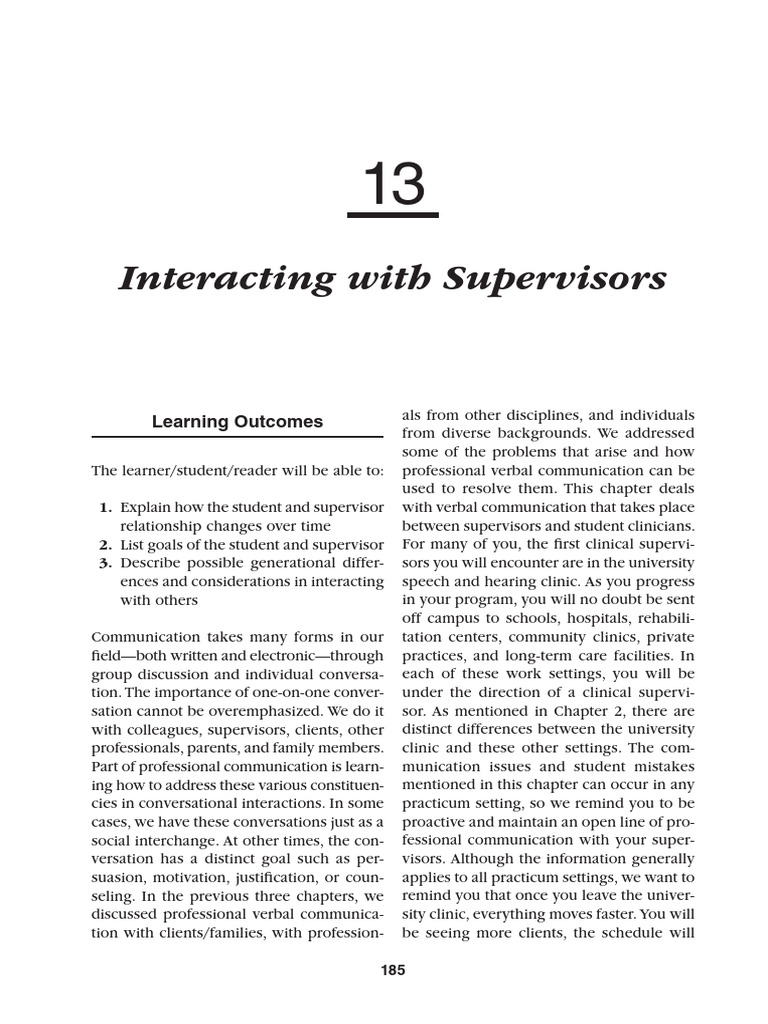 Burrus Et Willis (2022) Chap13 | PDF | Communication | Teachers