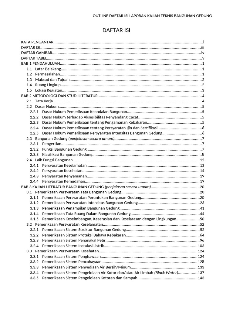 Kajian Teknis Bangunan Gedung | PDF | Griya & Taman | Teknologi & Rekayasa