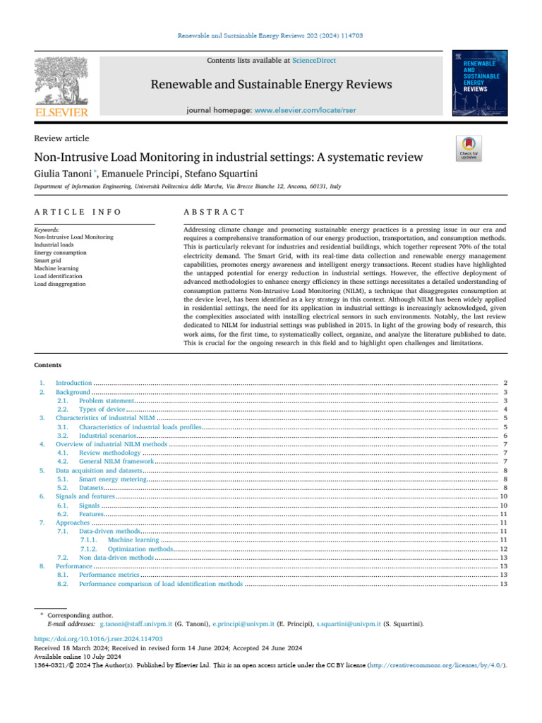 Industrial NILM (Important) | PDF | Smart Grid | Energy Conservation
