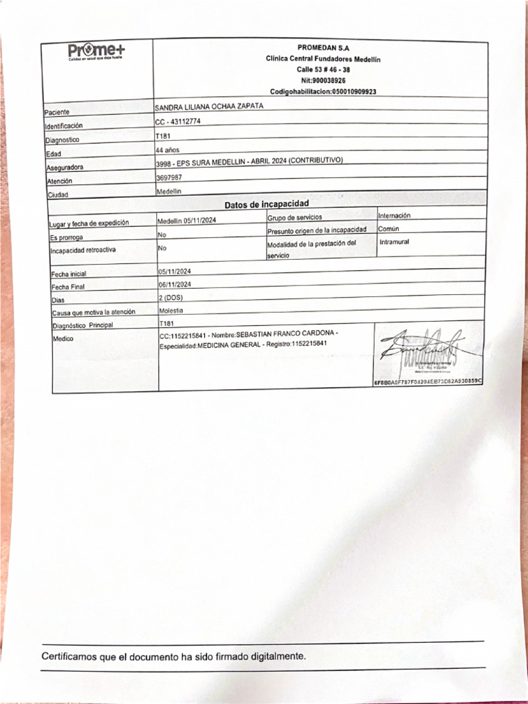Promedan S.A 2 | PDF