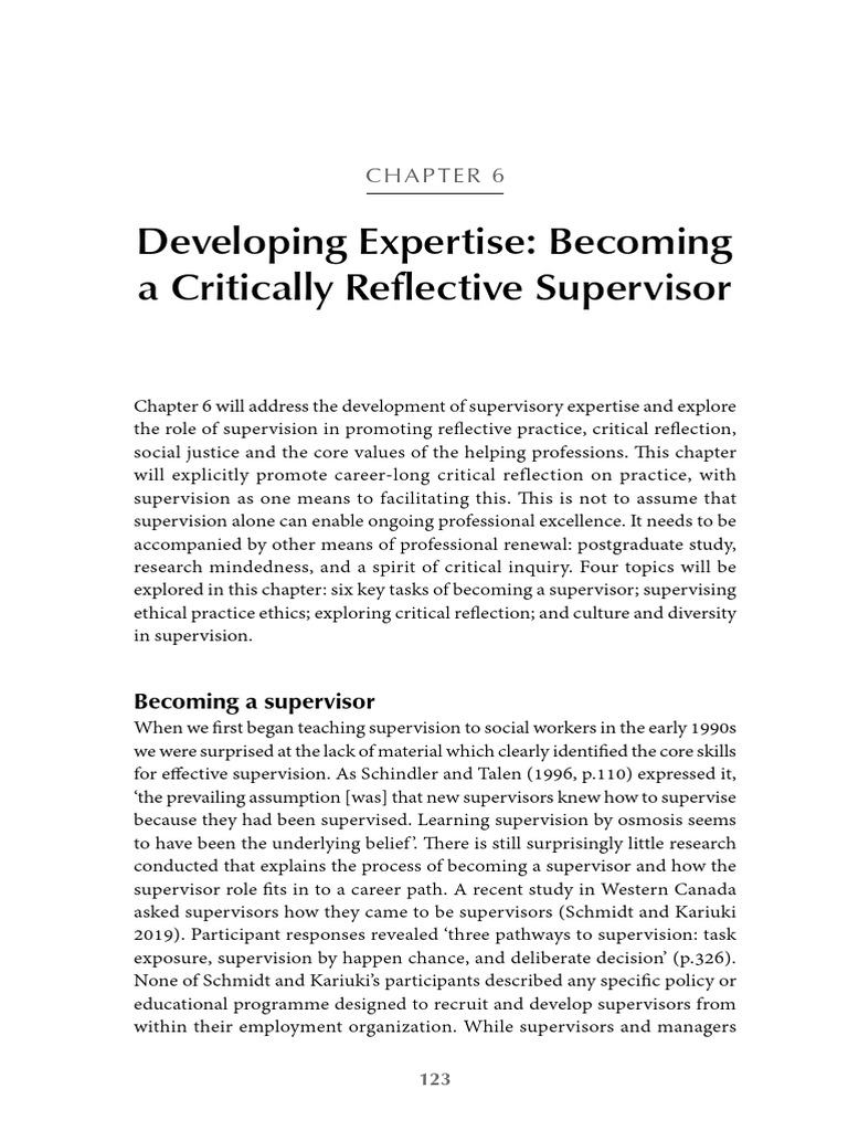 Davis Et Beddoe (2021) Best Practice in Professional Supervision-125-145 | PDF | Feeling | Knowledge