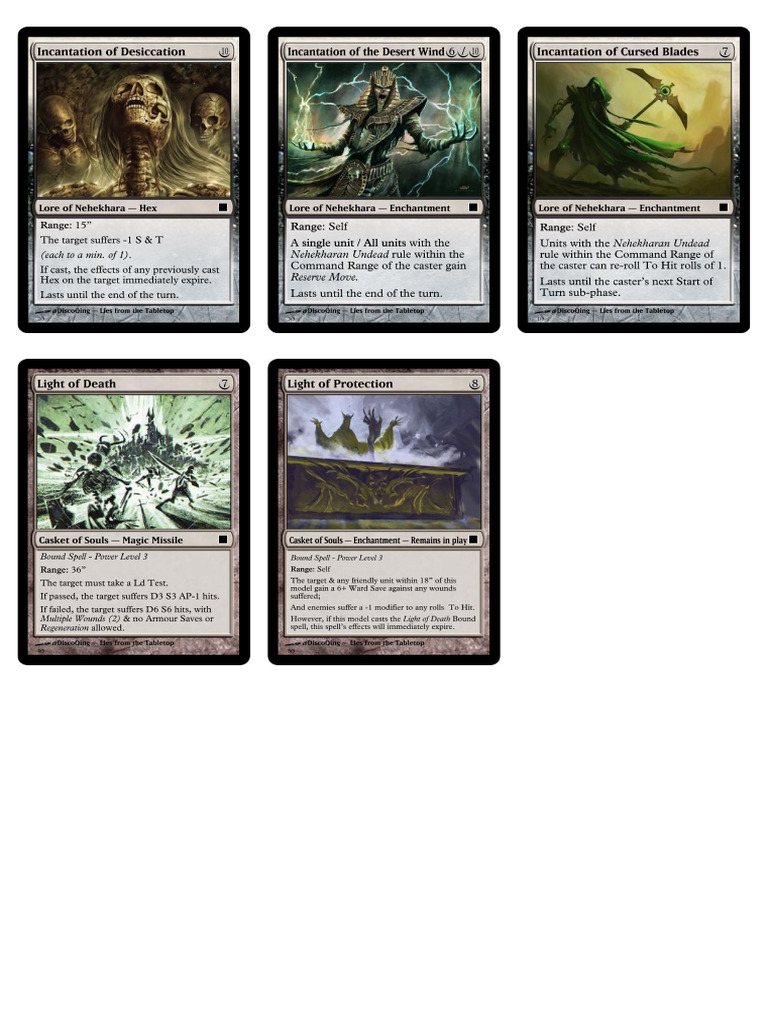 Lore of Nehekhara | PDF