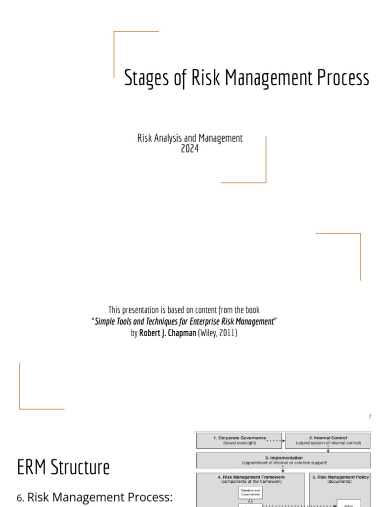M2 - Process and Stages of Risk Management | PDF | Risk | Risk Management