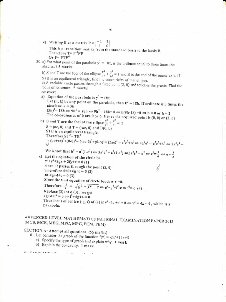 Math S6 2005-2015 II | PDF | Euclidean Geometry | Elementary Geometry