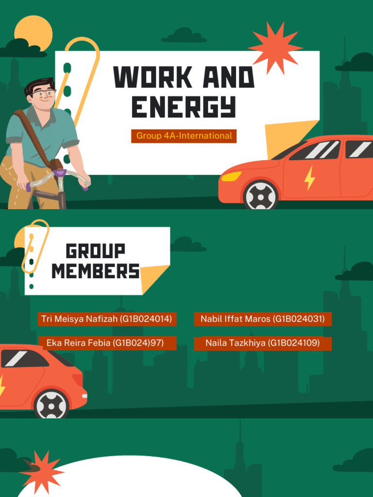 Problem and Solving Energy Group 4a | PDF | Potential Energy | Force