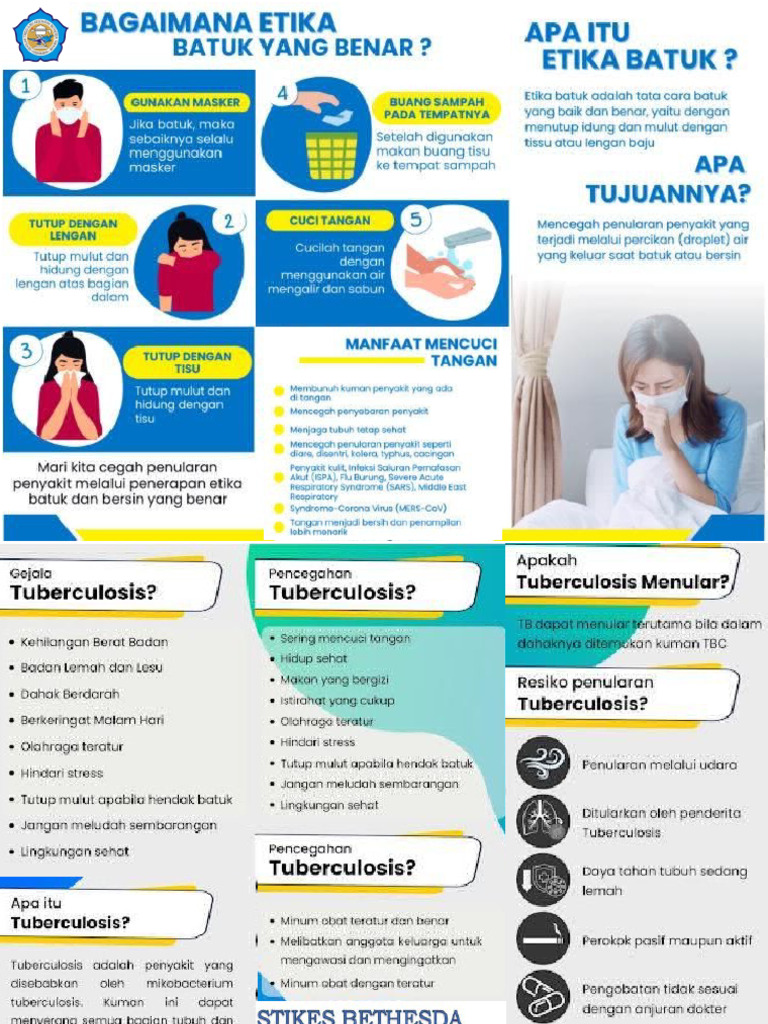 Leaflet TB Dan Etika Batuk | PDF