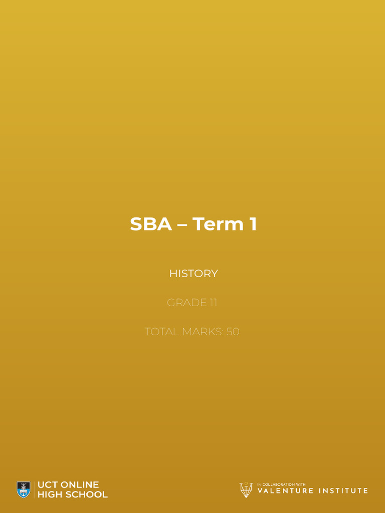 History Formal Assessment Module 5 | PDF | Joseph Stalin