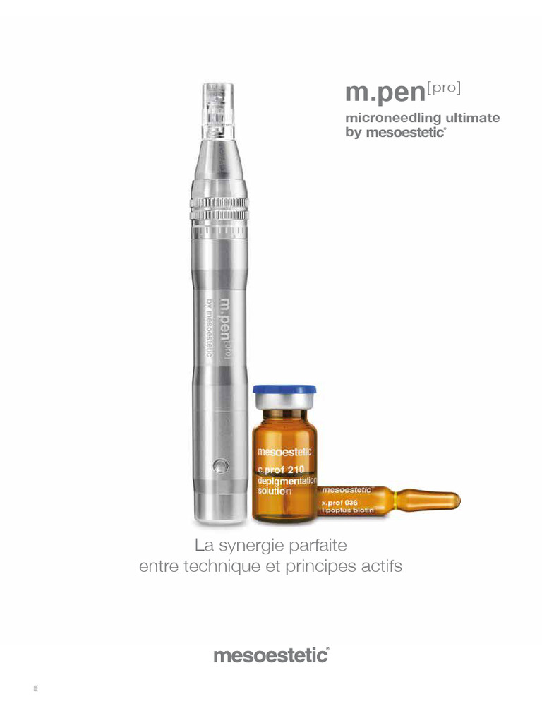 Microneedling avec m.pen pro : Efficacité et sécurité | PDF