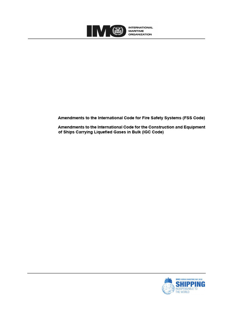 SOLAS Amendments for IMO Members | PDF | Ships | Watercraft