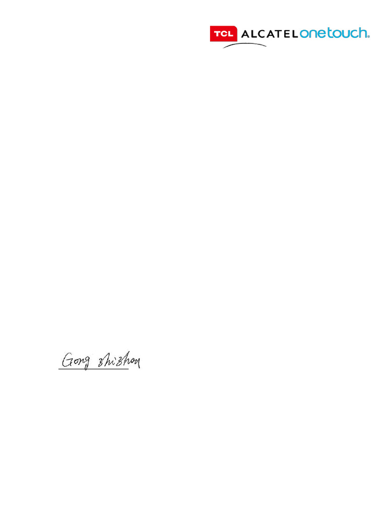 Agent Letter ACB TCL R219t 5026494 | PDF