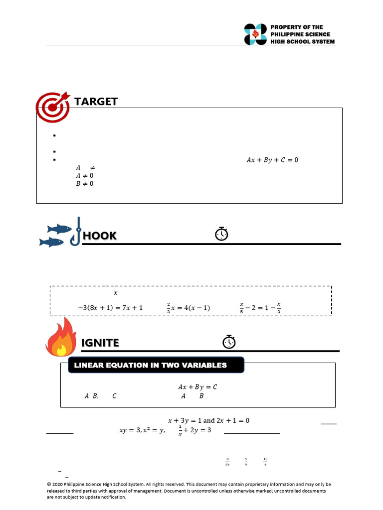v2 SLG M2 1.2.1 Definition and Graph of LETV | PDF | Equations ...