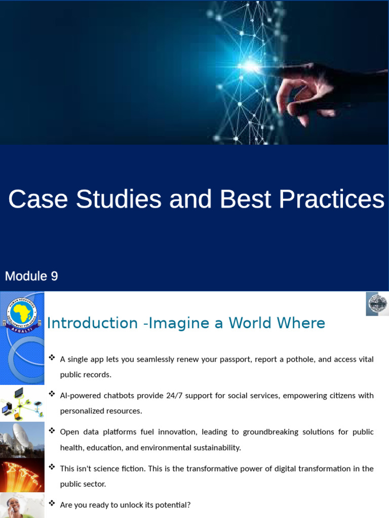 Module 9 - Case Studies and Best Practices | PDF | E Government ...