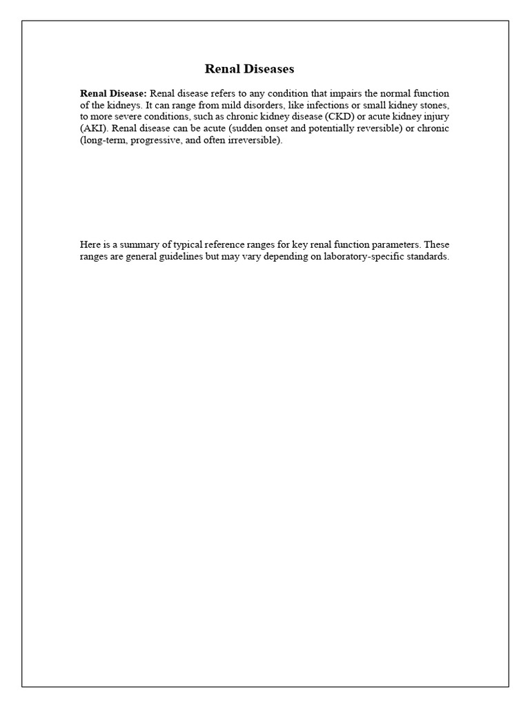 CND Unit 1 Final Copy | PDF | Chronic Kidney Disease | Kidney