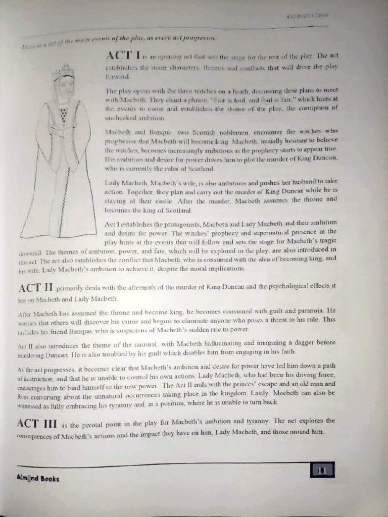 MACBETH Act 3 Scenes 1,2,3 With Answers | PDF