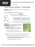 Earthquake Epicenters Using Triangulation Method | PDF | Earthquakes ...