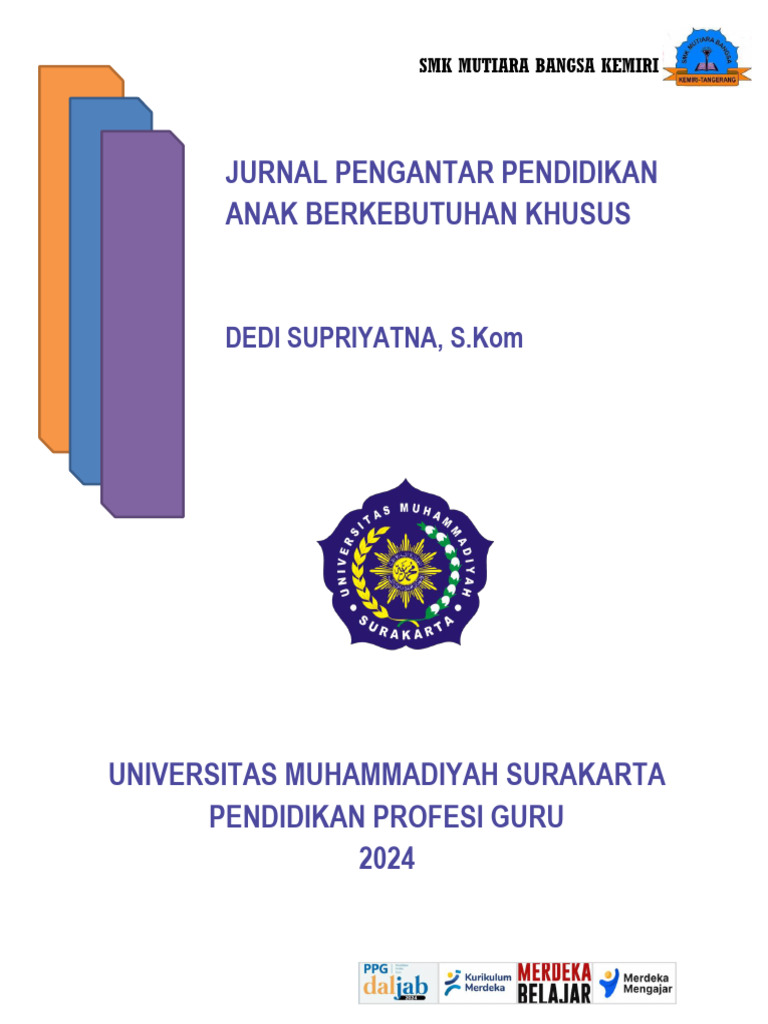 Anak Berkebutuhan Khusus (Abk) Dedi Supriyatna | PDF