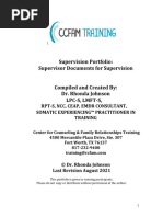 MFT Weekly Experience Log Form | PDF | Career & Growth