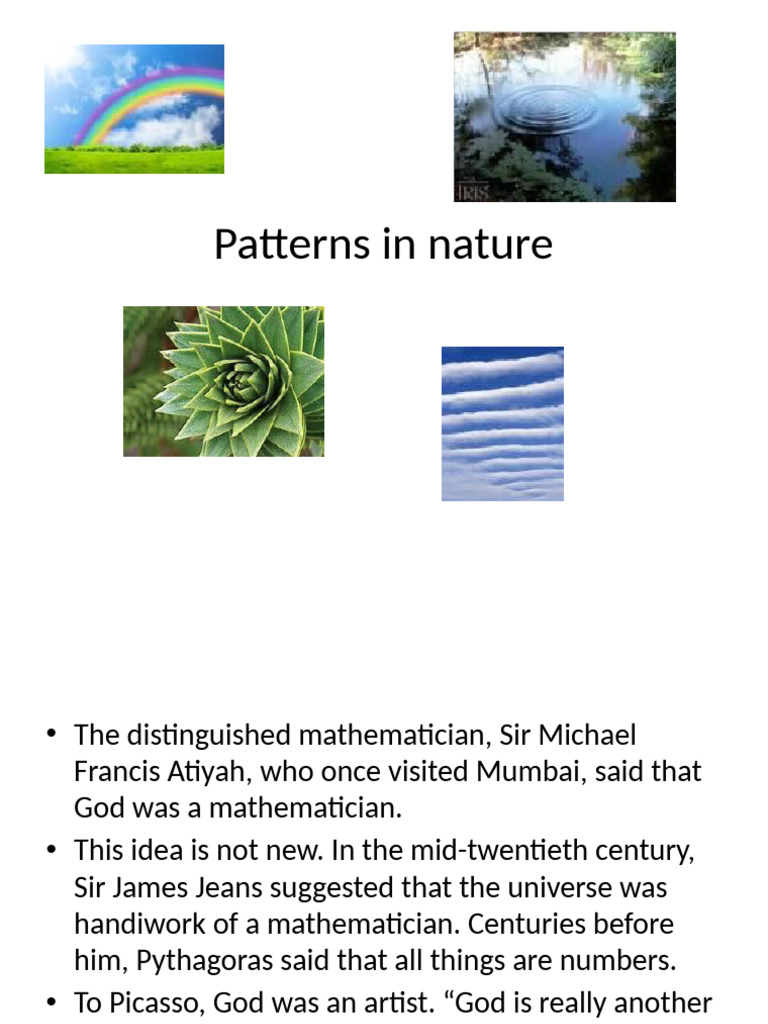 Exploring Patterns in Nature | PDF | Pattern | Shape