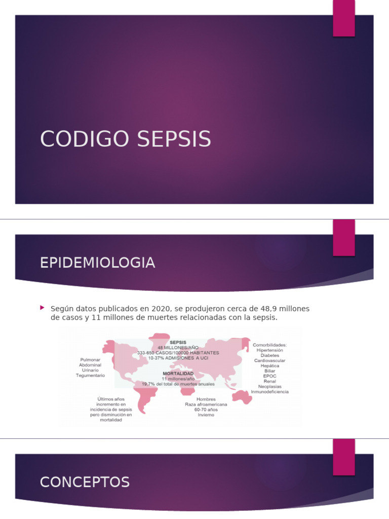 Codigo Sepsis | PDF | Septicemia | Medicina