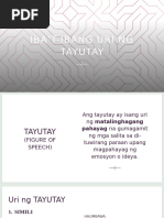 Uri NG Tayutay | PDF