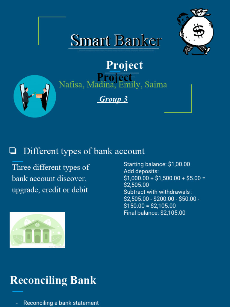 Banking Slide - Group 3 | PDF | Finance & Money Management