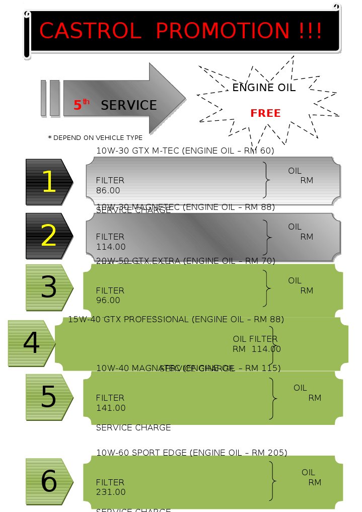 Castrol Engine Oil Promotion Details | PDF