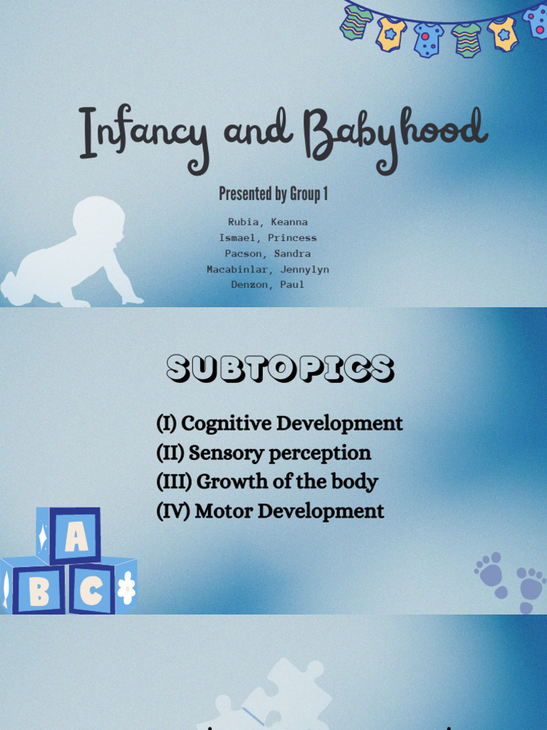 Cognitive Development in Infancy | PDF | Cognitive Development | Cognition