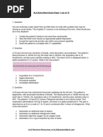 AHA ACLS Megacode Scenarios | PDF | Cardiopulmonary Resuscitation ...