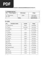 LPJ Kegiatan Agustusan 2024 | PDF