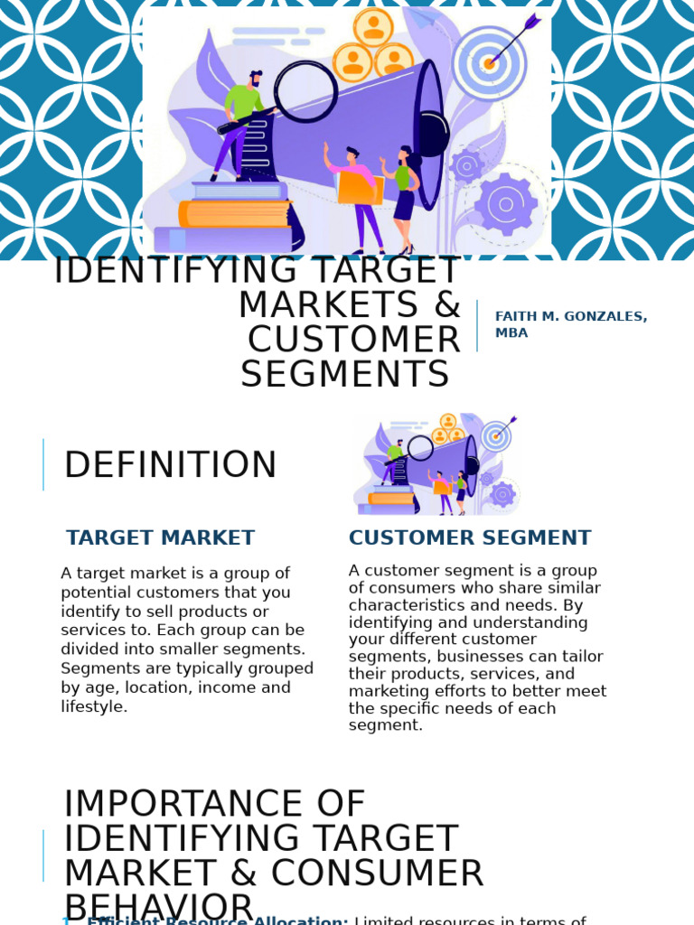 Identifying Target Markets & Segments | PDF | Market Segmentation ...