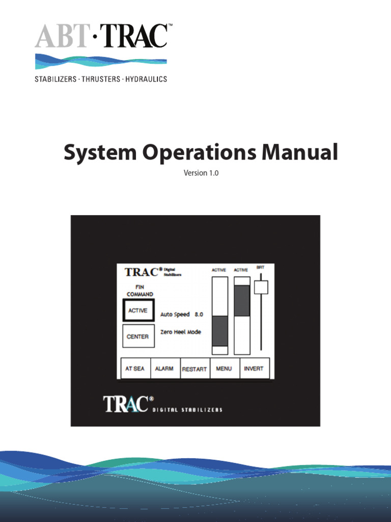 ABC Trac manual | PDF | Pump | Actuator