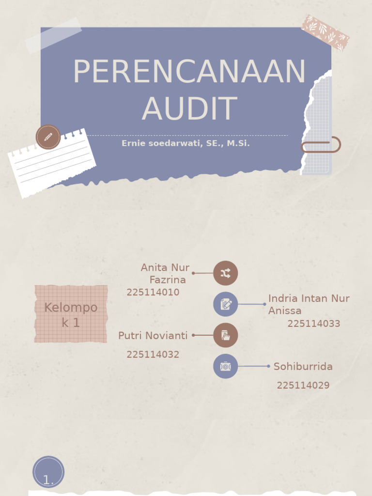 Perencanaan Audit yang Efektif | PDF | Bisnis | Pengelolaan Keuangan & Uang
