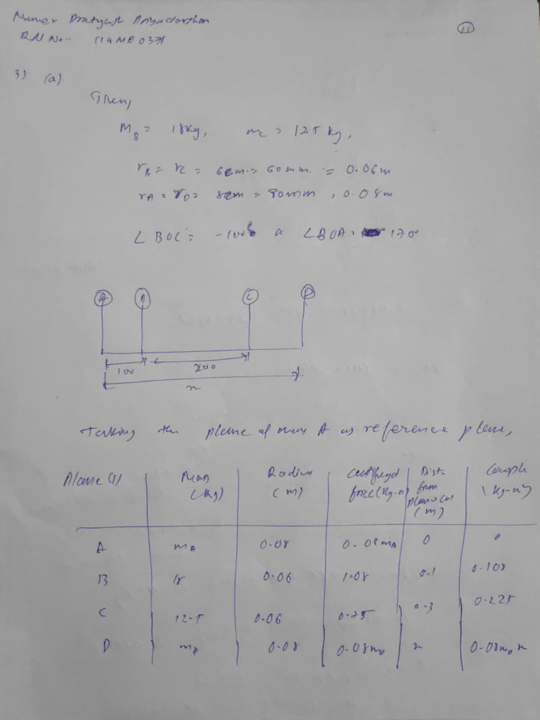 Dynamics of Machines Notes | PDF