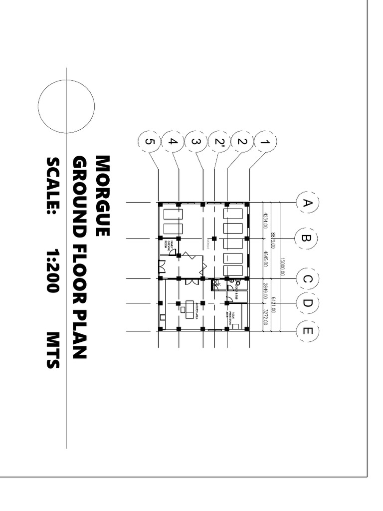 Morgue Floorplan Final | PDF