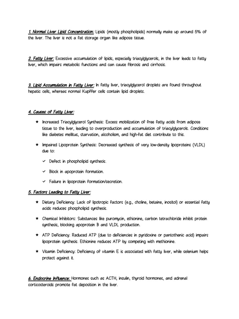 Fatty Liver | PDF