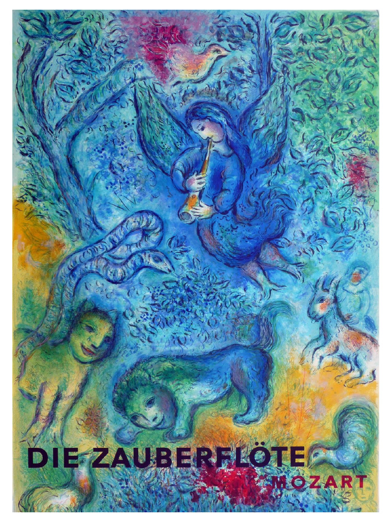 Mozart - Magic Flute Act II Finale - 3 Genies and Pamina | PDF