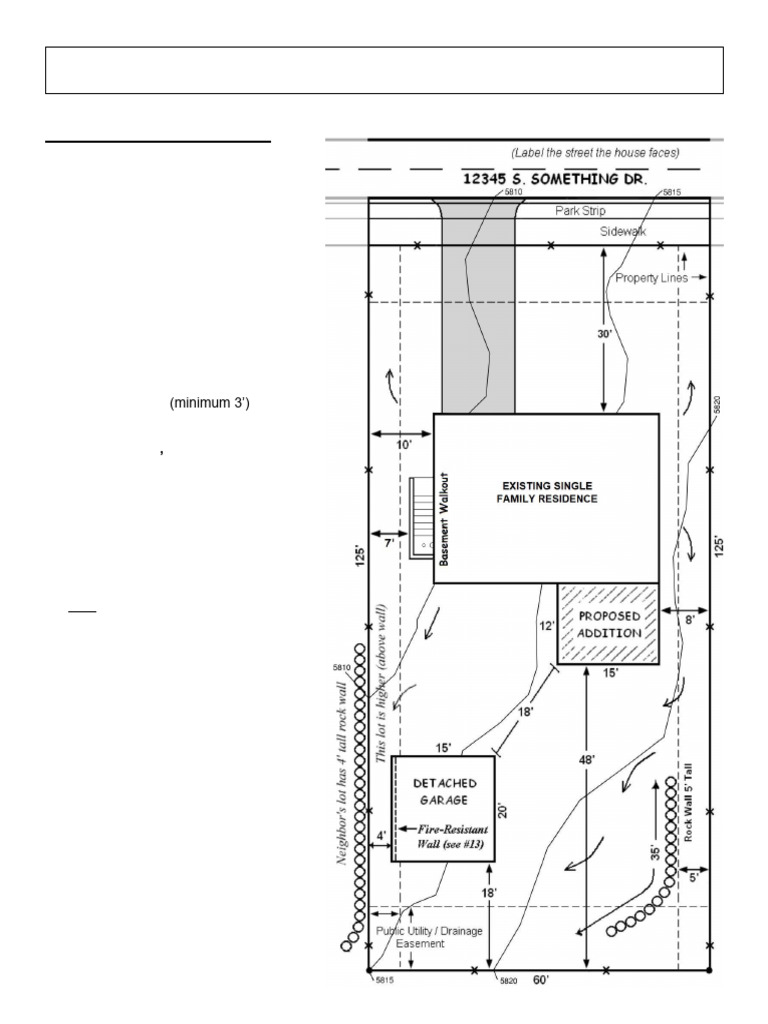 Typical Site Plan Checklist | PDF | Technology & Engineering