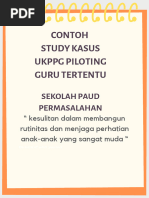 Studi Kasus Reflektif LKPD RA | PDF