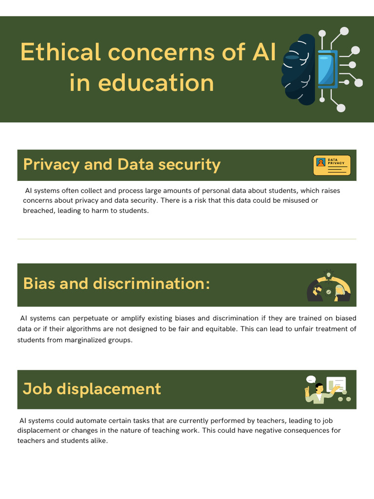 Ethical Concerns of AI in Education | PDF