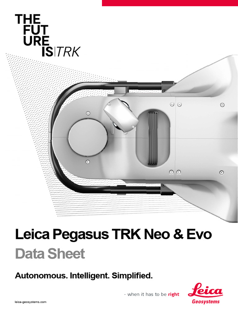 Leica Pegasus TRK500 700 DS 966256 0624 en LR | PDF | Camera | Computing