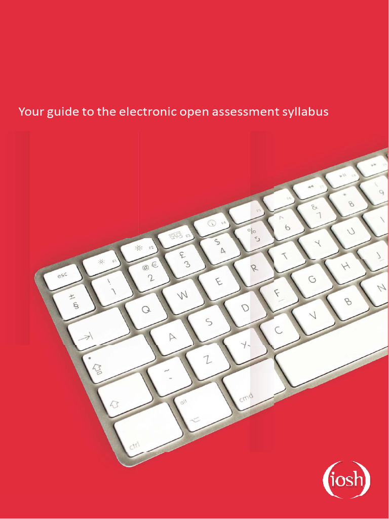 Open Assessment Syllabus | PDF | Occupational Safety And Health | Safety