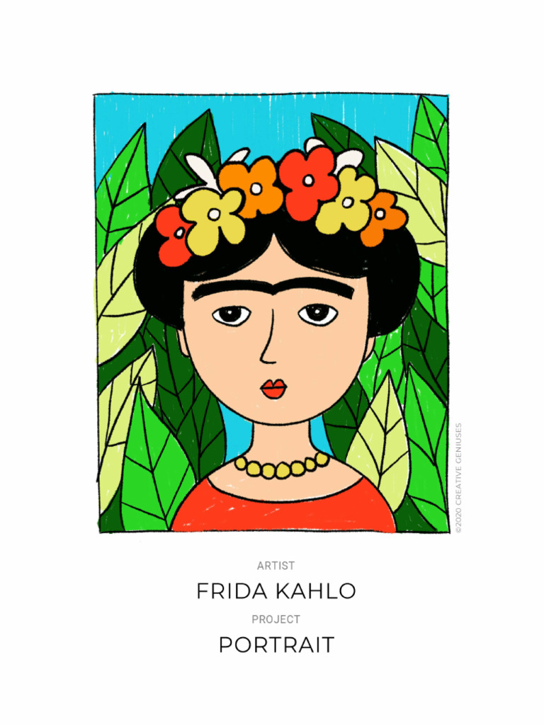How To Draw Frida Kahlo | PDF
