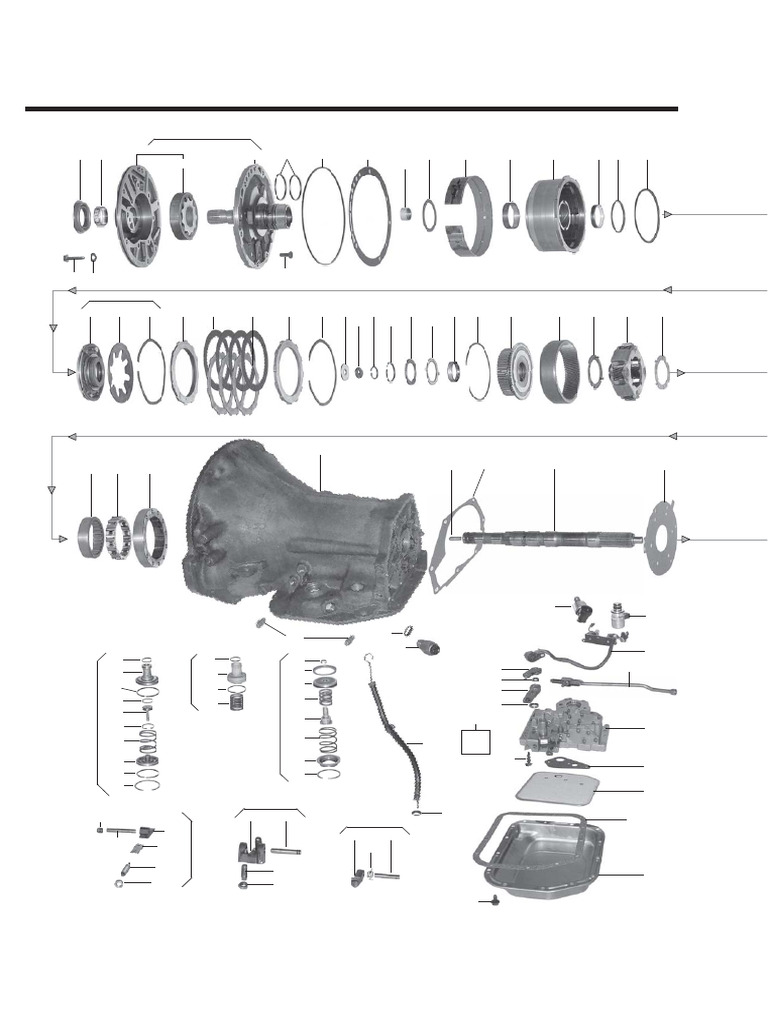 022 Transmissão A500 40rh Chrysler | PDF | Automatic Transmission | Clutch