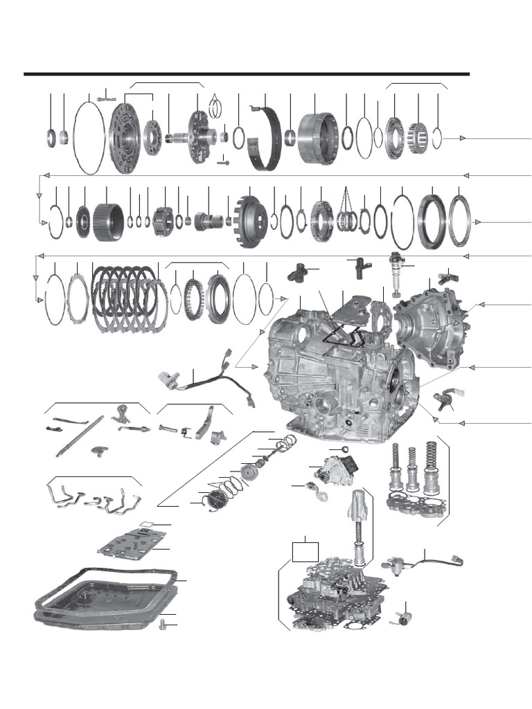025-Transmissão A540e - A540h Toyota | PDF