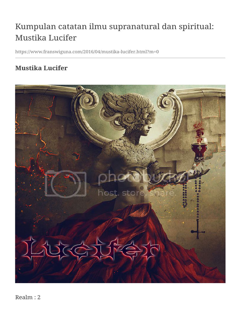 Khodam Lucifer | PDF | Agama & Spiritualitas