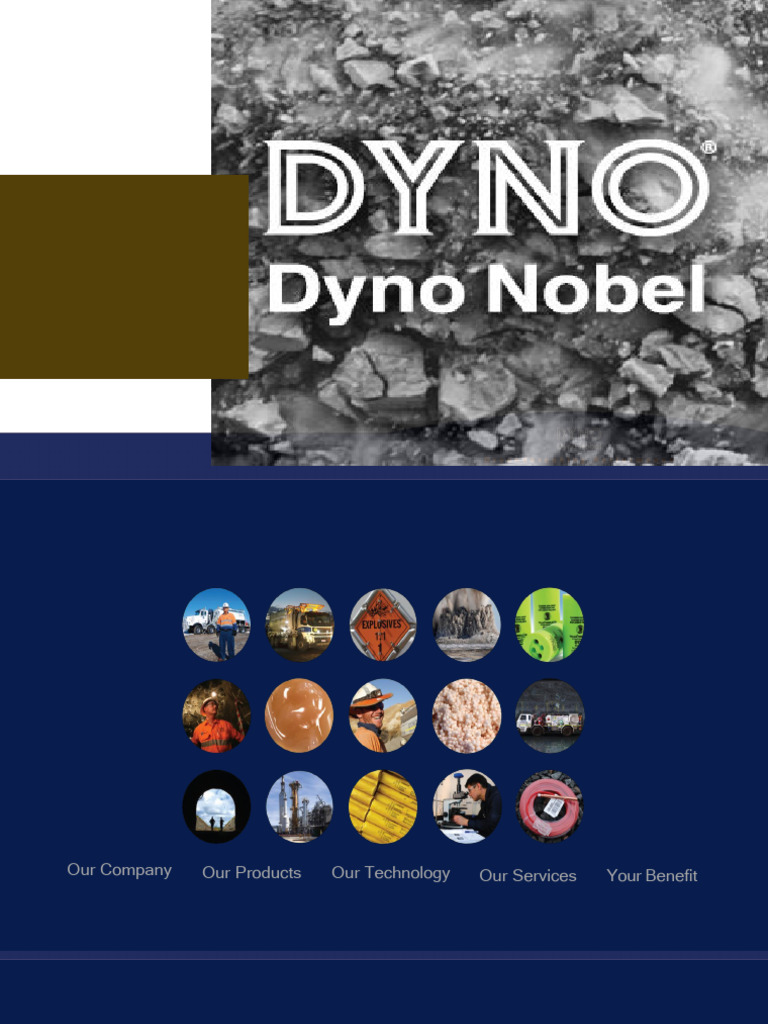 Dyno Nobel: Explosives Innovation Overview | PDF