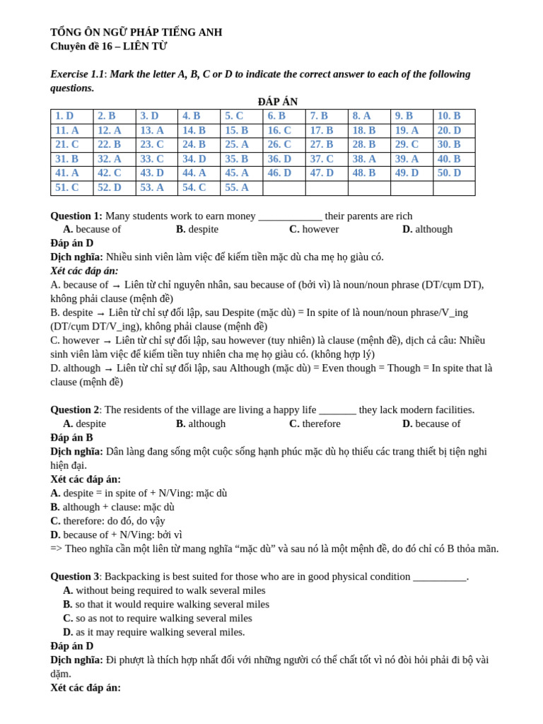 CD16 Exercise 1.1 KEY | PDF